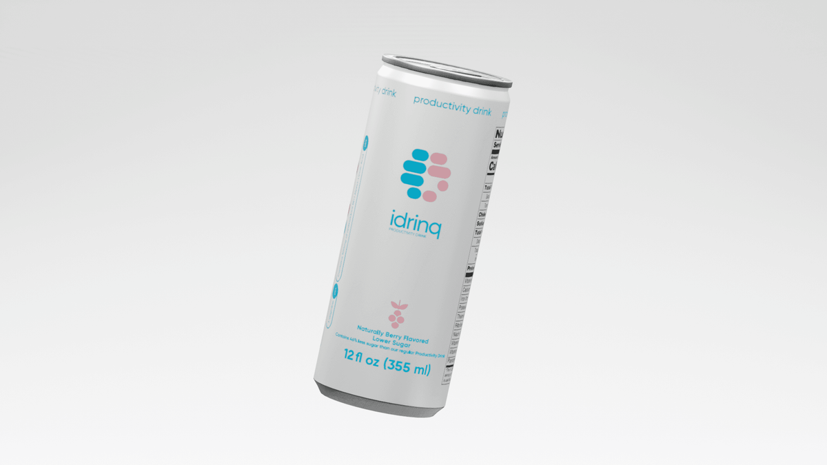 Idrinq - Experience Energy Without the Crash (Low Sugar Berry 12oz)