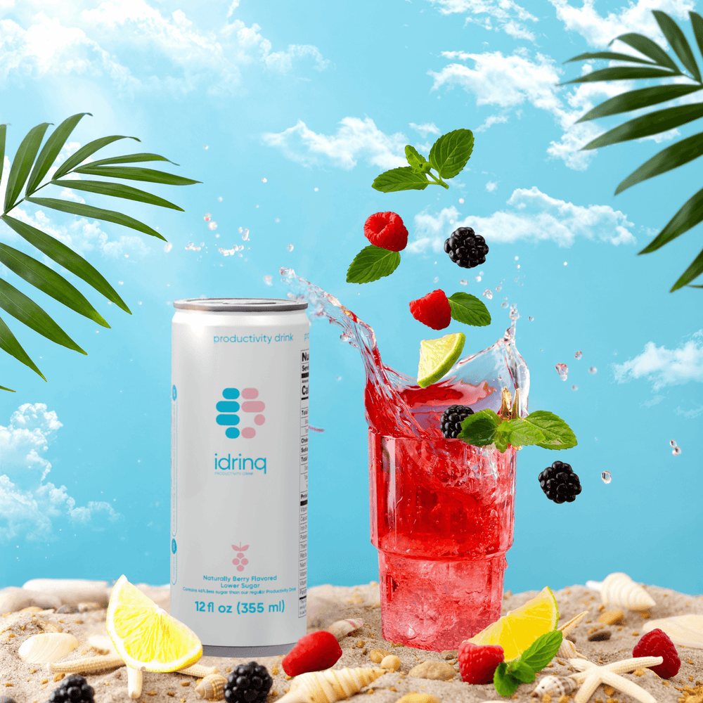 Idrinq - Experience Energy Without the Crash (Low Sugar Berry 12oz)